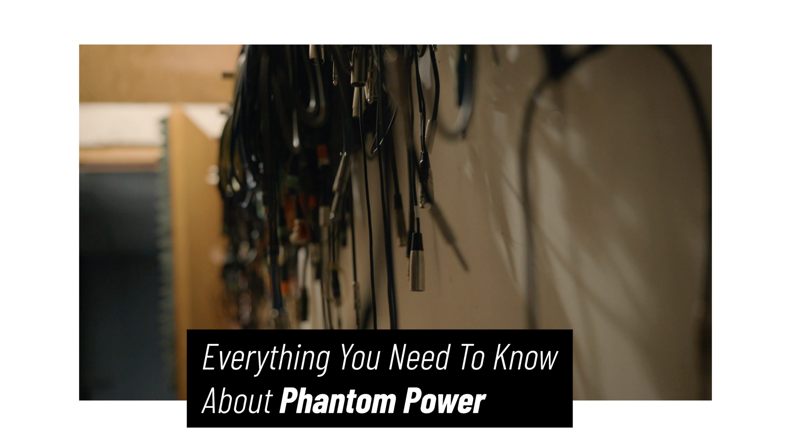 What Is Phantom Power? Definition, Explanation, And Benefits – VNMNM